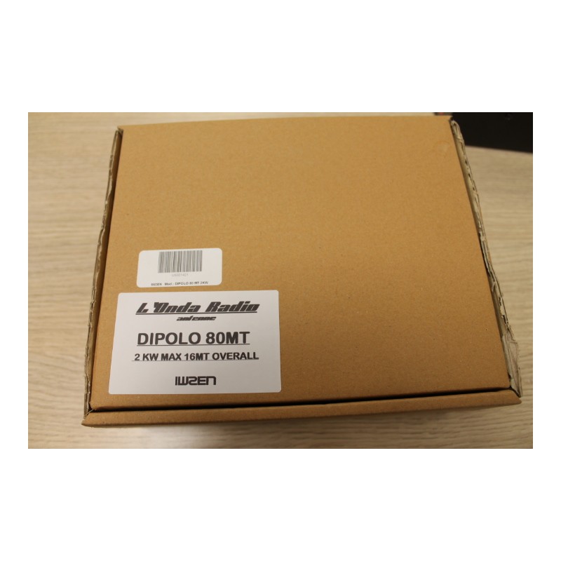 DIPOLE 80 METERS BAND IW2EN