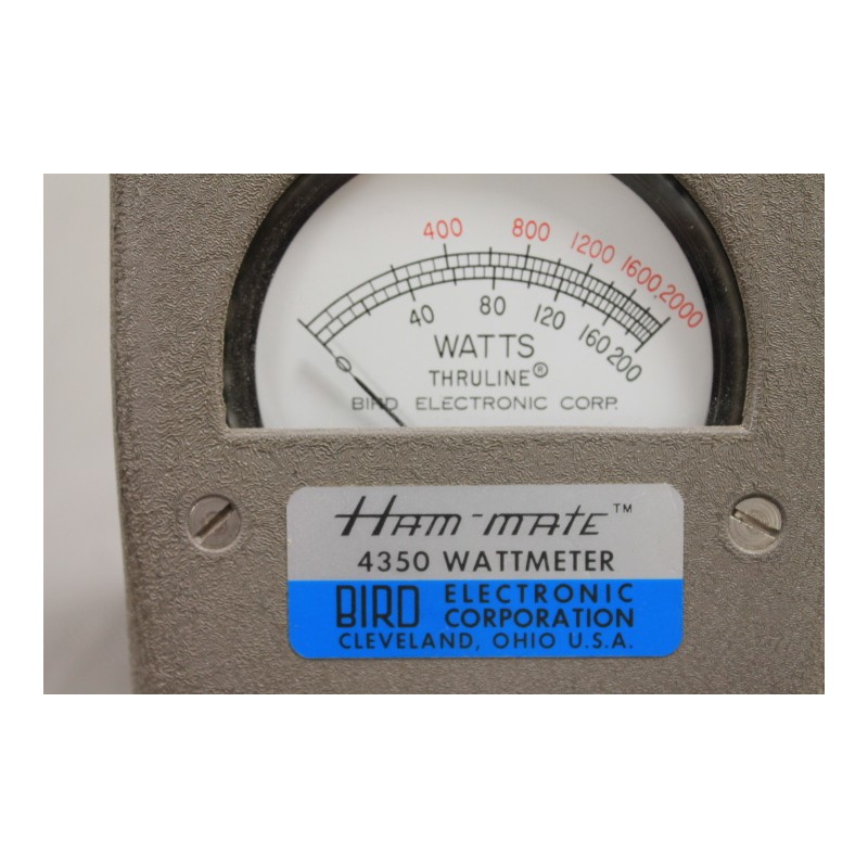 WATTMETER BIRD MOD.4350